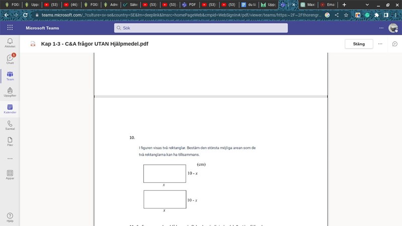 Triangel (Matematik/Matte 2/Andragradsekvationer) – Pluggakuten