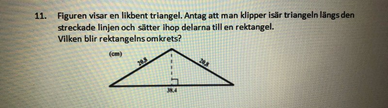 rektangel omkrets (Matematik/Matte 2/Logik och geometri) – Pluggakuten