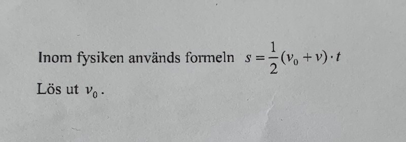 Fysik formel (Matematik/Matte 2) – Pluggakuten