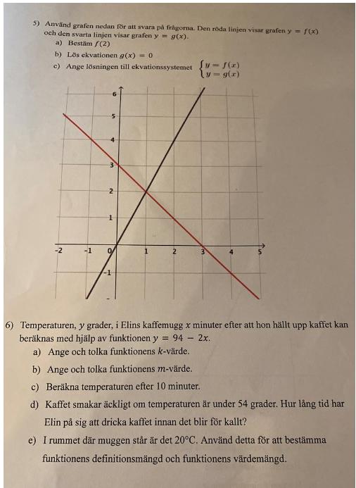 Vad betyder g(x)=0? (Matematik/Matte 2/Funktioner och grafer) – Pluggakuten