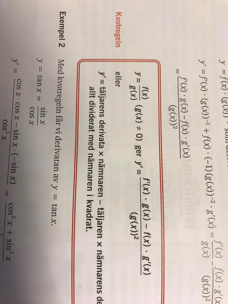 Rättning av uppgifter (Matematik/Matte 4/Derivata) – Pluggakuten
